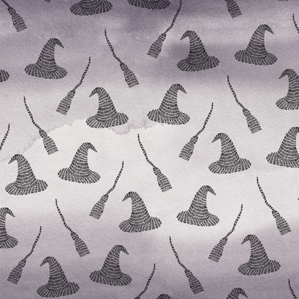 Smoky Cobwebs | Modern Halloween - EZ Fabric Minky Print